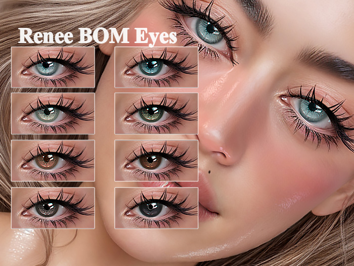 Second Life Marketplace - NURVi: Renee BOM Eyes LeL Evo/ X