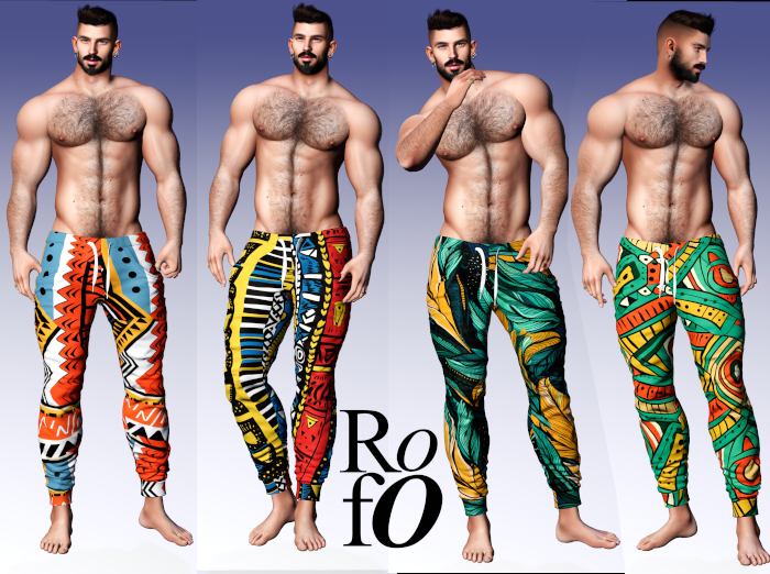 Second Life Marketplace - Rofo 013 AFRICAN PANTS
