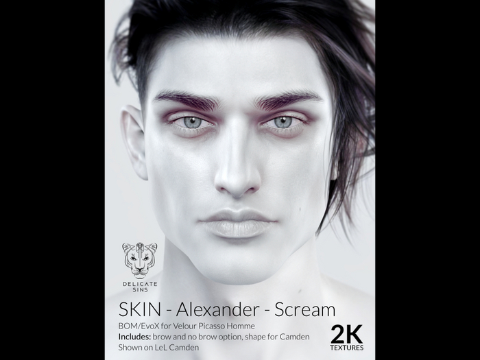 Second Life Marketplace - {DS} - Skin - Alexander - FANTASY - SCREAM 2K