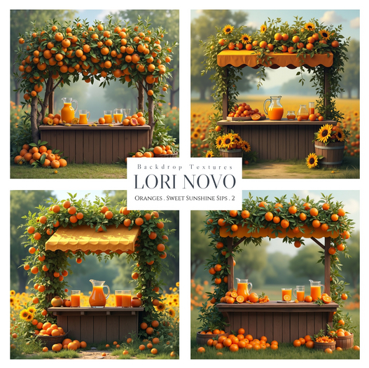 Second Life Marketplace - LORI NOVO . Oranges . Sweet Sunshine Sips . 2