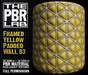 Second Life Marketplace - The PBR Lab - Framed Yellow Padded Wall 03