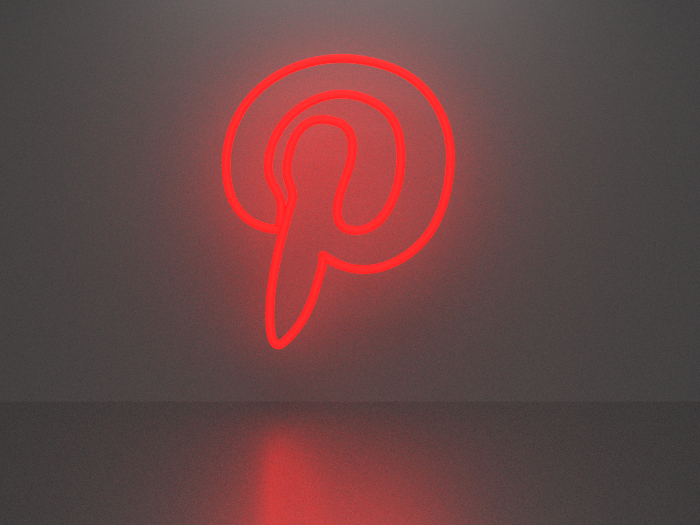 Second Life Marketplace - Pinterest neon sign Full Permission