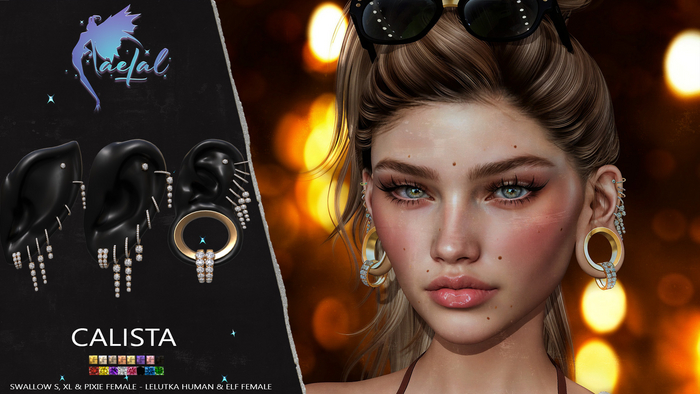 Second Life Marketplace - FaeTal - Calista - LeLutka Human & Elf Female