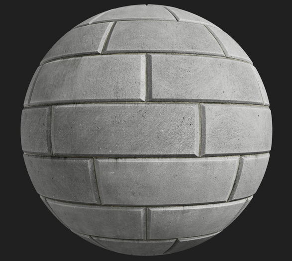 Second Life Marketplace - ME PBR MD Bricks066_2K-Bricks Stone Wall ...