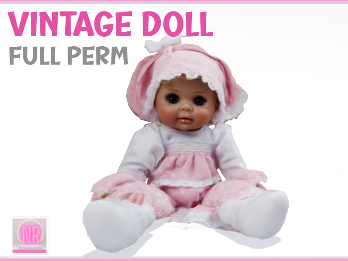 Second Life Marketplace - Vintage Doll Full Perm