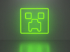 Second Life Marketplace - Creeper minecraft neon sign Full Permission