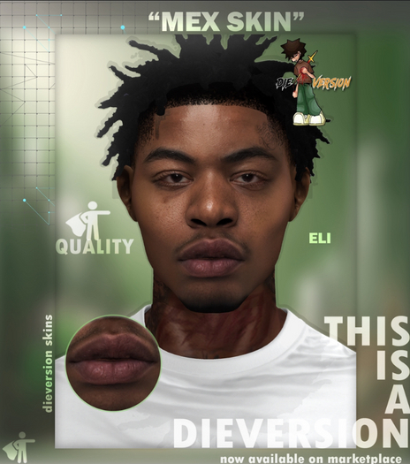 Second Life Marketplace - /DV/ Mex Skin (Eli)