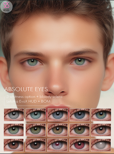 Second Life Marketplace - ***PROMO PRICE*** Insol: Absolute eyes [EvoX ...