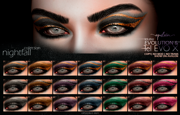 Second Life Marketplace - Opulein: Nightfall Collection [lel EVO+EVO X]