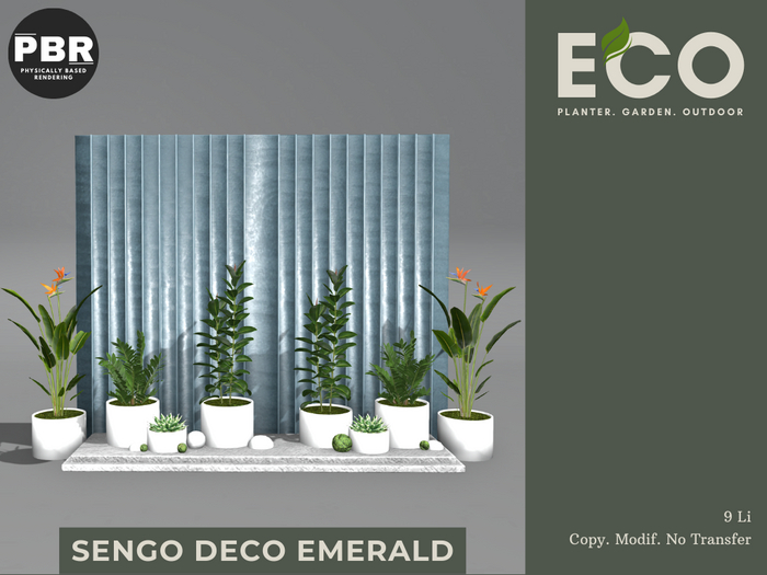Second Life Marketplace - Eco - Sengo Deco Emerald