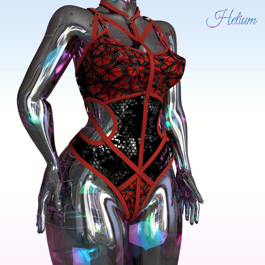 Second Life Marketplace - Red Goth Cercy Petite