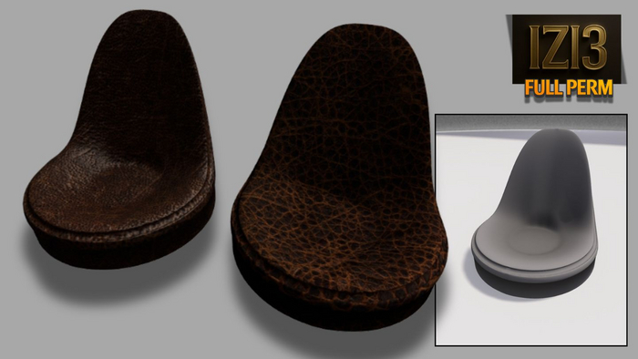Second Life Marketplace - Mesh Leather Chair - Full Perm (PBR Textures)