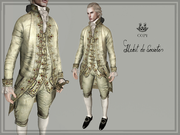 Second Life Marketplace - Boehmer - Habit de societe / Brissac Celadon