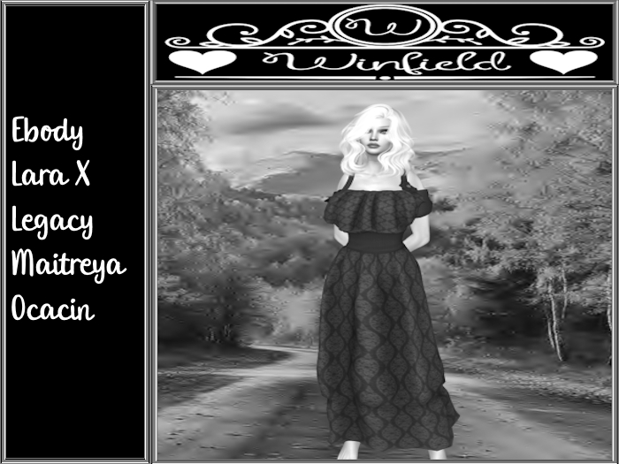 Second Life Marketplace - ~Winfield~ Red Gypsy DressDEMO