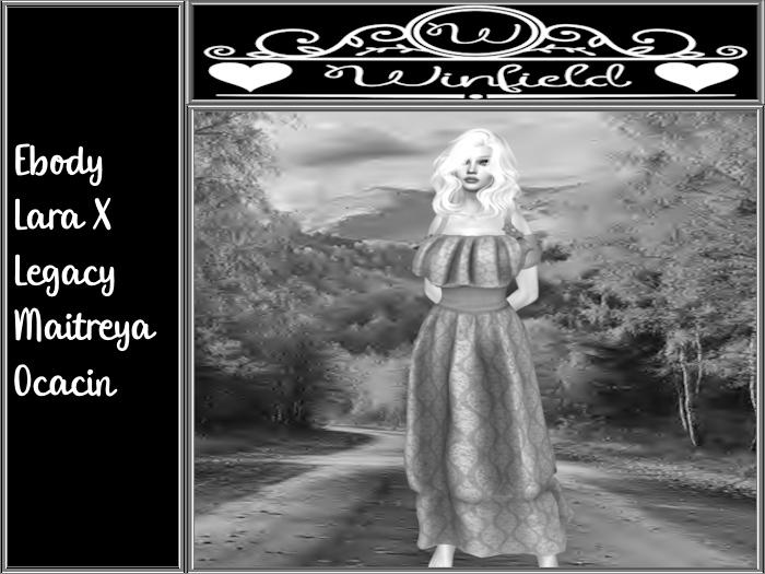 Second Life Marketplace - ~Winfield~ Sky Gypsy DressDEMO