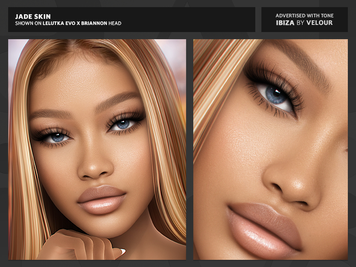 Second Life Marketplace - ives. jade skin (lelutka evo x) - fatpack