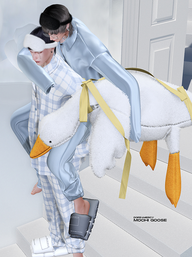 Second Life Marketplace - [Dope+Mercy]Mochi Goose_White (ADD)