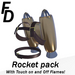 Second Life Marketplace - Rocketeer Jet Pack with Touch on and off flames
