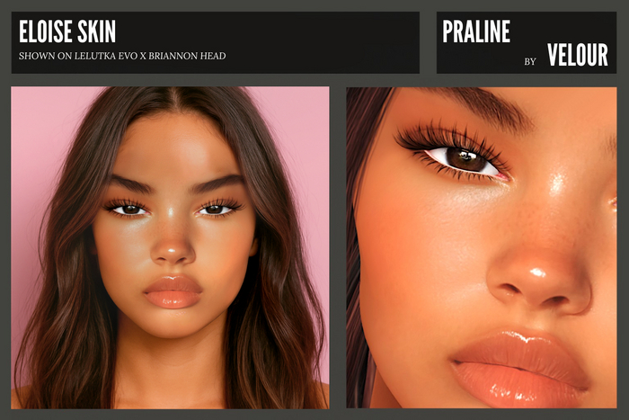 Second Life Marketplace - DIFFERENCE - Lelutka Evox - Eloise skin praline