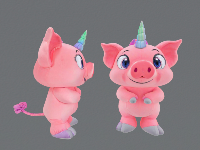 Second Life Marketplace - Uni Pig Plushie FULL PERM