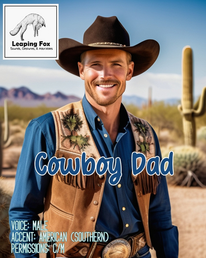 Second Life Marketplace - Leaping Fox - Cowboy Dad FATPACK