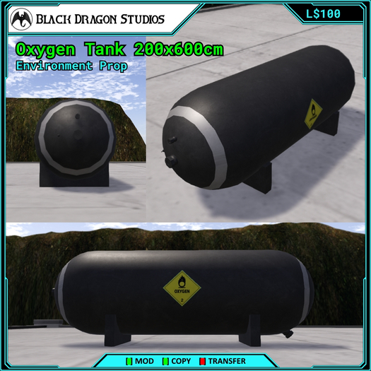 Second Life Marketplace - Oxygen Tank H200d600