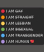Second Life Marketplace - :: MG :: I Am Human - Gesture (with Sound)