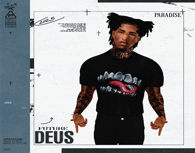 Second Life Marketplace - %Future% - Deus - Ricardo 200 Tee