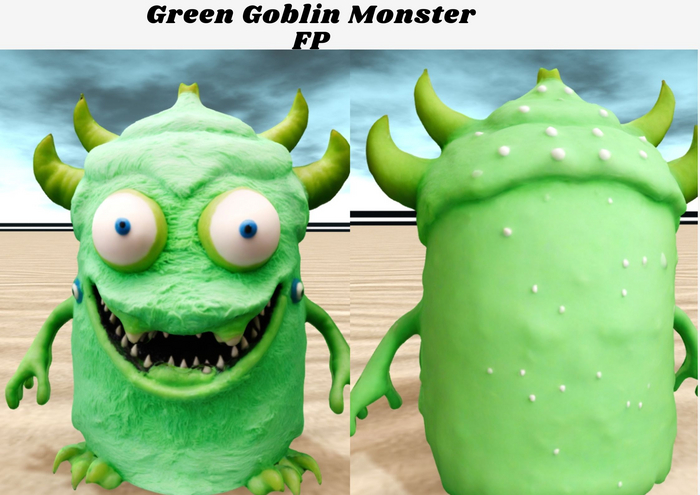 Second Life Marketplace - (AL) Green Goblin Monster FP