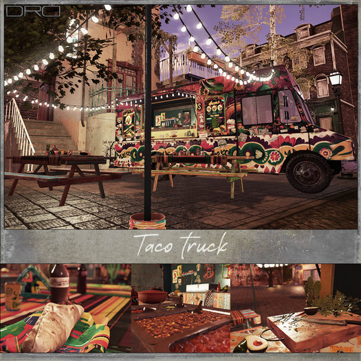 Second Life Marketplace - -DRD- Taco truck