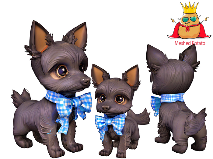 Second Life Marketplace - Chibi Oz Toto Full Perm