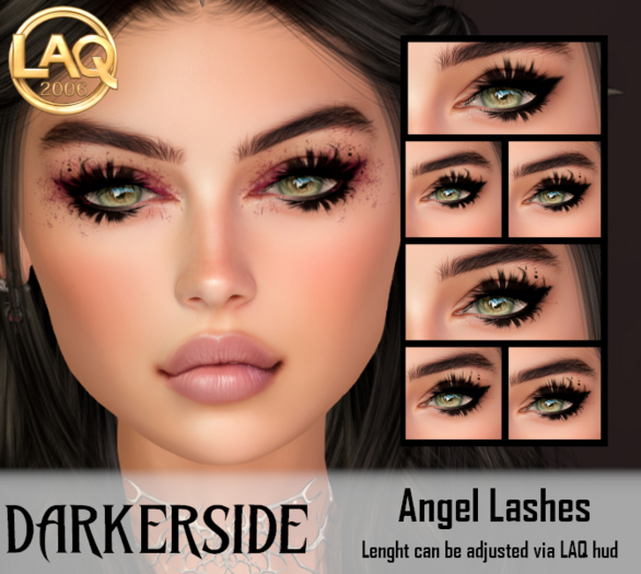 Second Life Marketplace - DarkerSide - LAQ - Angel Lashes