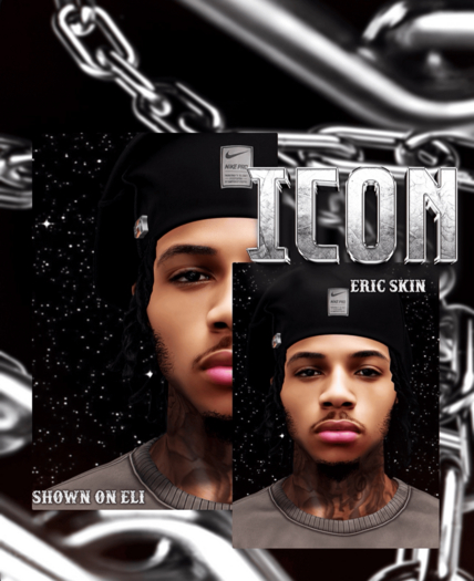 Second Life Marketplace - //ICONS-ERIC SKIN ELI(EVOX)