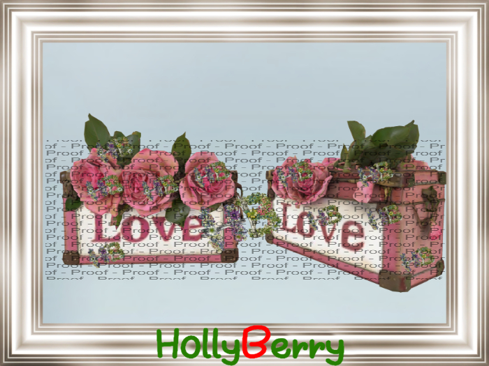 Second Life Marketplace - HB: Love Roses Box FuLL PERM