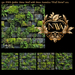 Second Life Marketplace - 5pc PBR Gothic Stone Wall with Moss texture ...