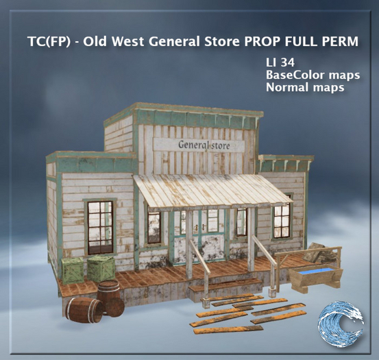 Second Life Marketplace - TC(FP) - Old West General Store PROP FULL PERM