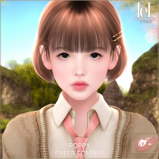 Second Life Marketplace - (Enfer Sombre*) LeLutka EvoX Skin - Peach ...