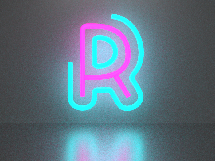 Second Life Marketplace - Alphabet letters R neon sign Full Permission