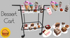 Second Life Marketplace - .:Munchies:. Dessert Cart (Black)
