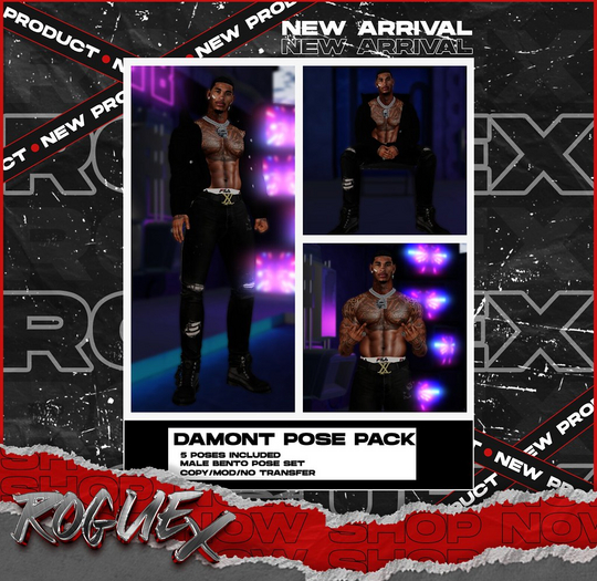Second Life Marketplace - [RX] Damont Pose Set