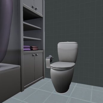 Second Life Marketplace - Bathroom set white バスルーム