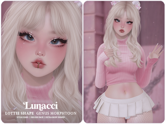 Second Life Marketplace - Lottie Shape (Genus Morphtoon) [STYLE CARD ...