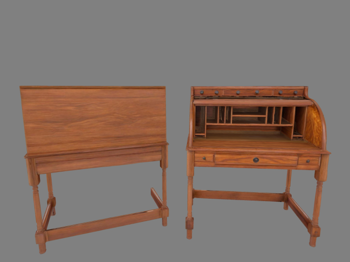 Second Life Marketplace - Vintage Desk Prop FULL PERM