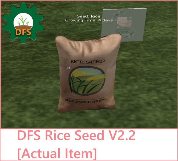 Second Life Marketplace - DFS Rice Seed V2.2 [Actual Item]