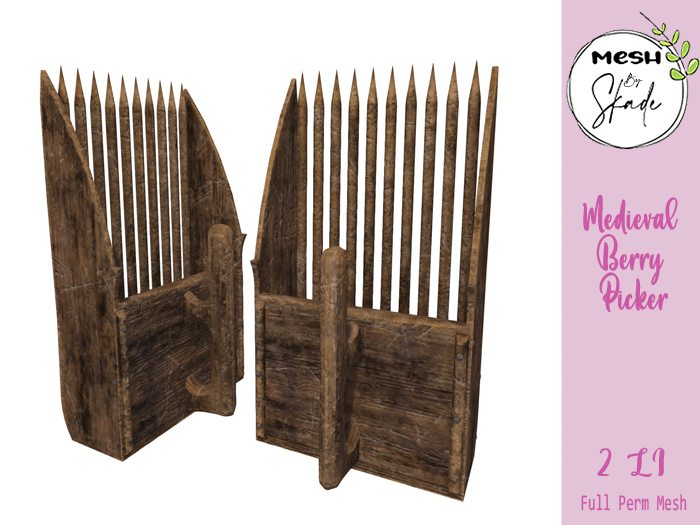 Second Life Marketplace - MBS - Full Permission Medieval Berry Picker