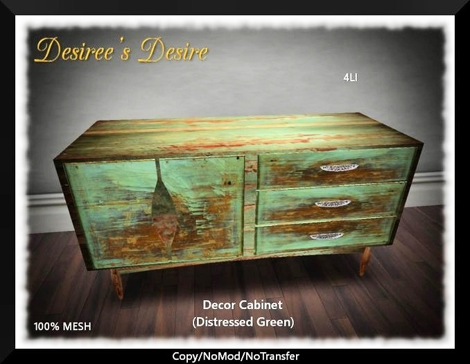 Second Life Marketplace - ::::Desiree's Desire:::: Decor Cabinet ...