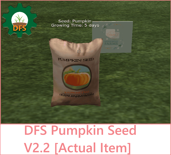 Second Life Marketplace - DFS Pumpkin Seed V2.2 [Actual Item]
