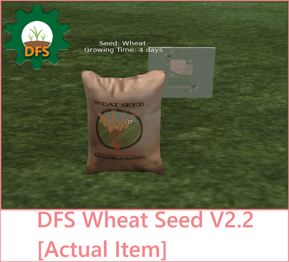 Second Life Marketplace - DFS Wheat Seed V2.2 [Actual Item]