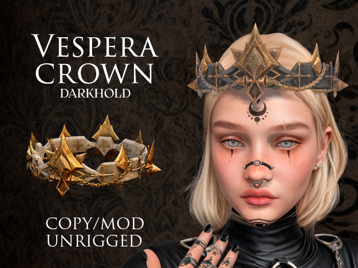 Second Life Marketplace - Darkhold - Vespera Crown