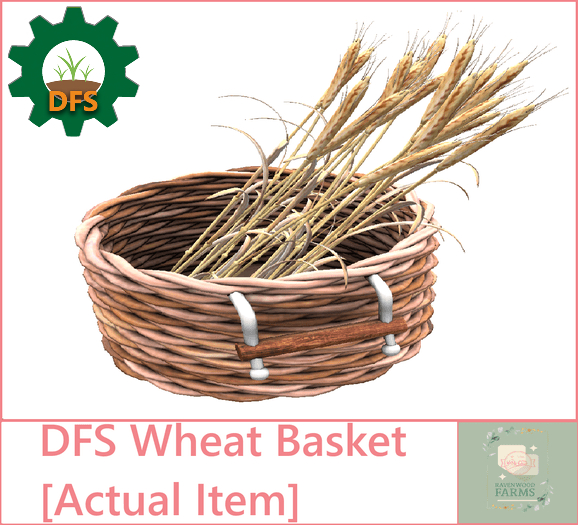 Second Life Marketplace - DFS Wheat Basket [Actual Item]